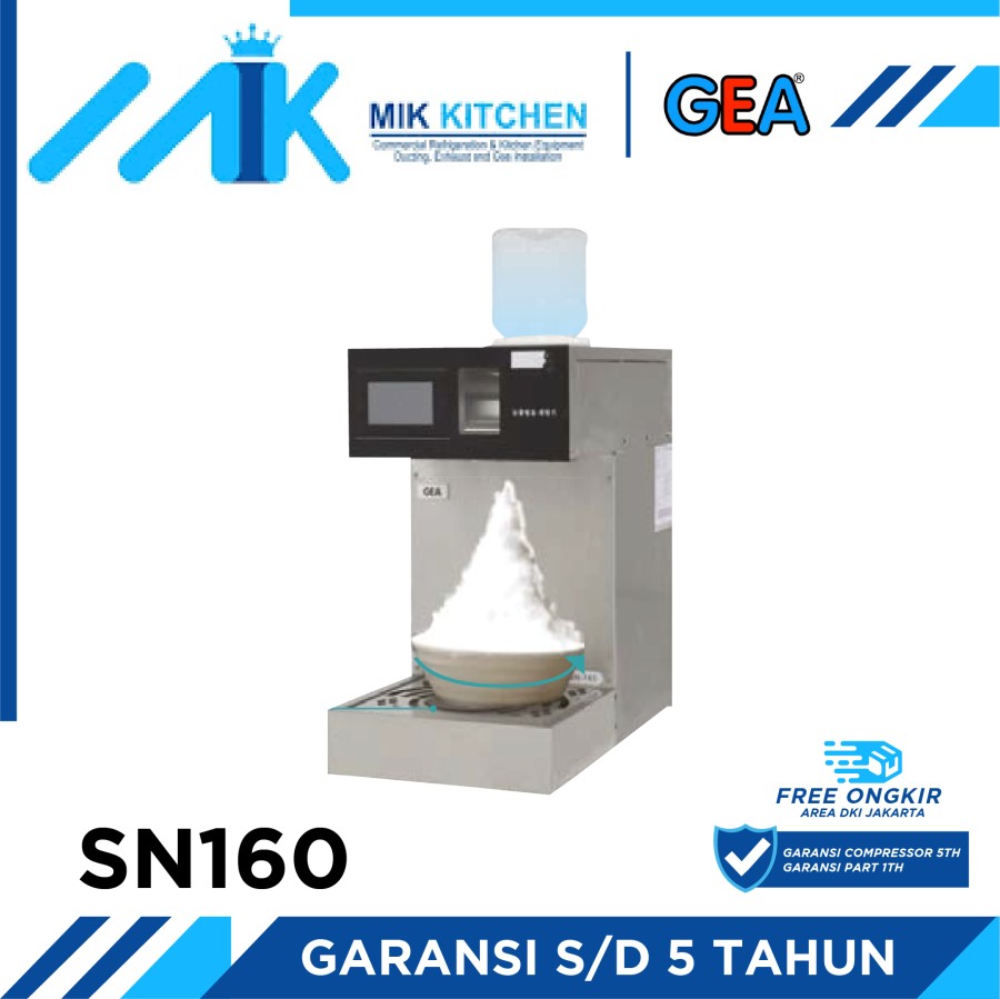 Jual GEA Snow Ice Maker SN 160 / SN160 / SN-160 | Renos