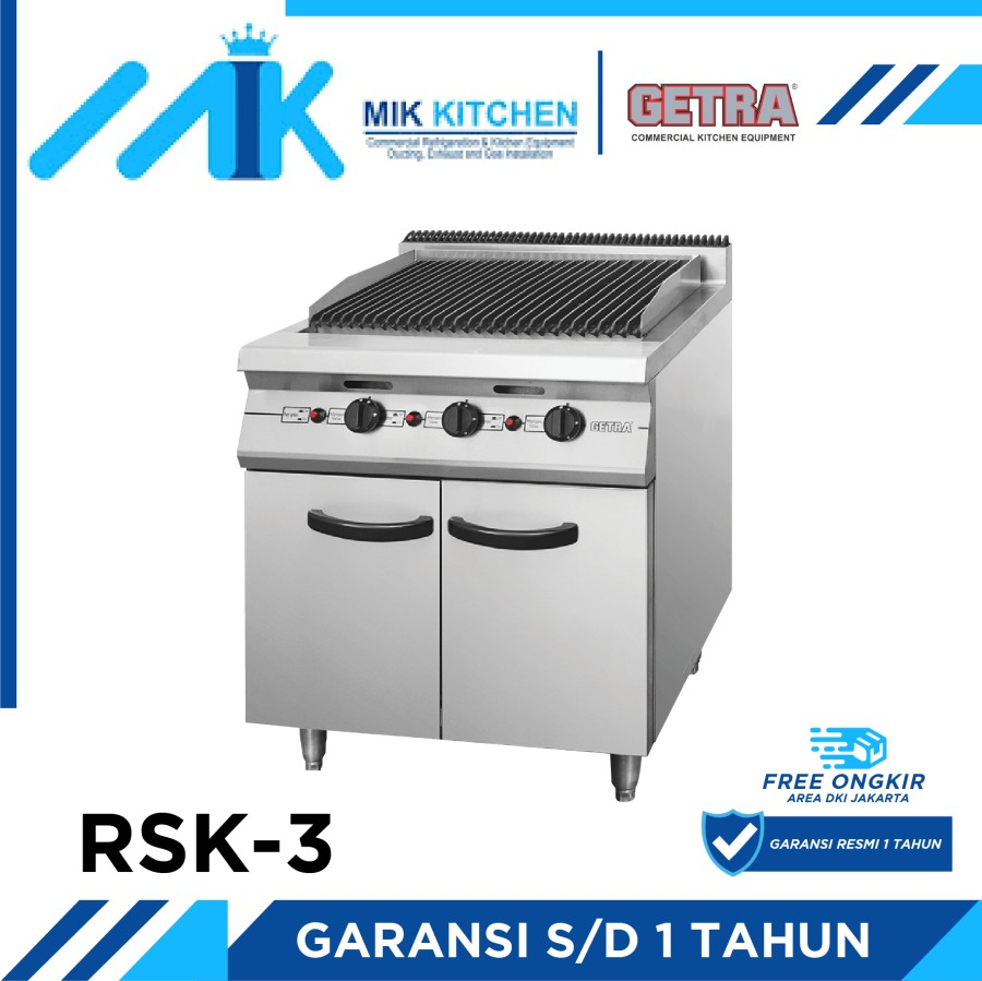 Jual GEA GETRA Gas Open Burner RSK-3 / RSK 3 / RSK3 | Renos