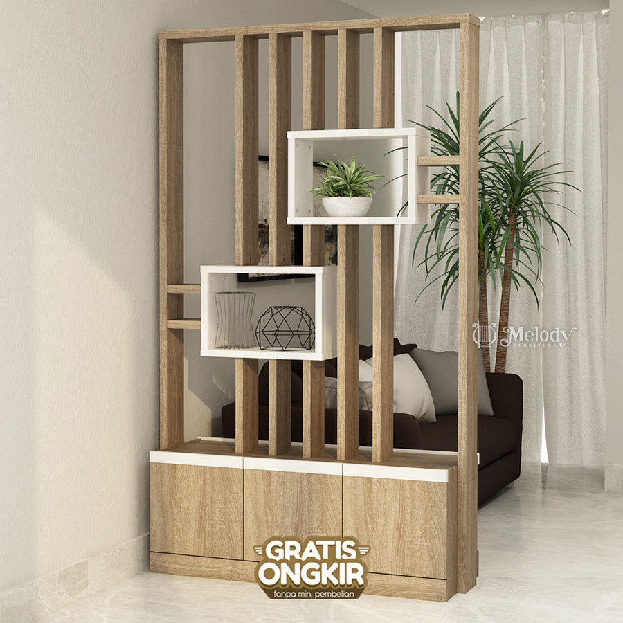 Jual Melody Furniture - Penyekat Ruangan Mitch Room Divider SOD-WG | Renos