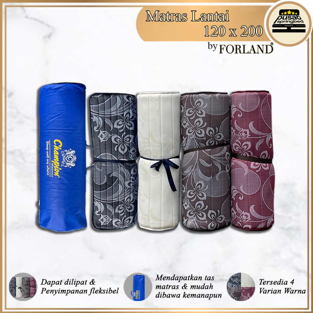 Jual Kasur Lantai / Travel Bed/ Kasur Lipat / Kasur Santai 120 x 200 ...