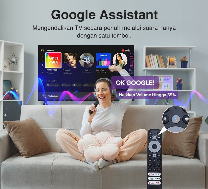 Jual TCL 32 inch Smart LED TV - Android 11.0 - HD - Dolby Audio - GVA ...