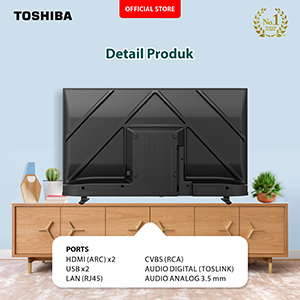 Jual Toshiba LED TV - HD Smart Android 32" - 32V35KP | Renos