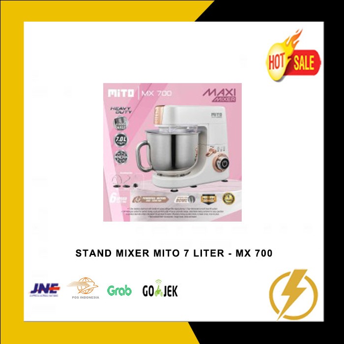 Jual STAND MIXER MITO 7 LITER 300 WATT - MX 700 | Renos