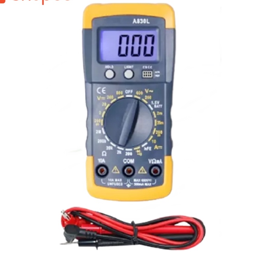 Jual MULTITESTER / AVOMETER DIGITAL A830 | Renos