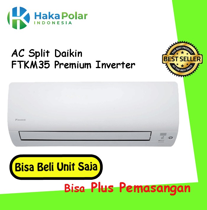 Jual AC Daikin Premium Inverter 1 ,5 PK - FTKM 35 (Thailand) | Renos