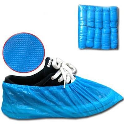 Jual Shoes Cover Sarung Sepatu Plastik APD Pelindung Sepatu Anti Air ...