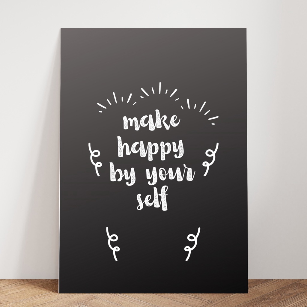 Hiasan Dinding Quotes Poster Hiasan Dinding