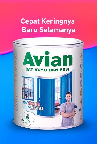 Jual AVIAN CAT KAYU DAN BESI 0,9ltr ( GLOSS ) - 470 BANANA | Renos