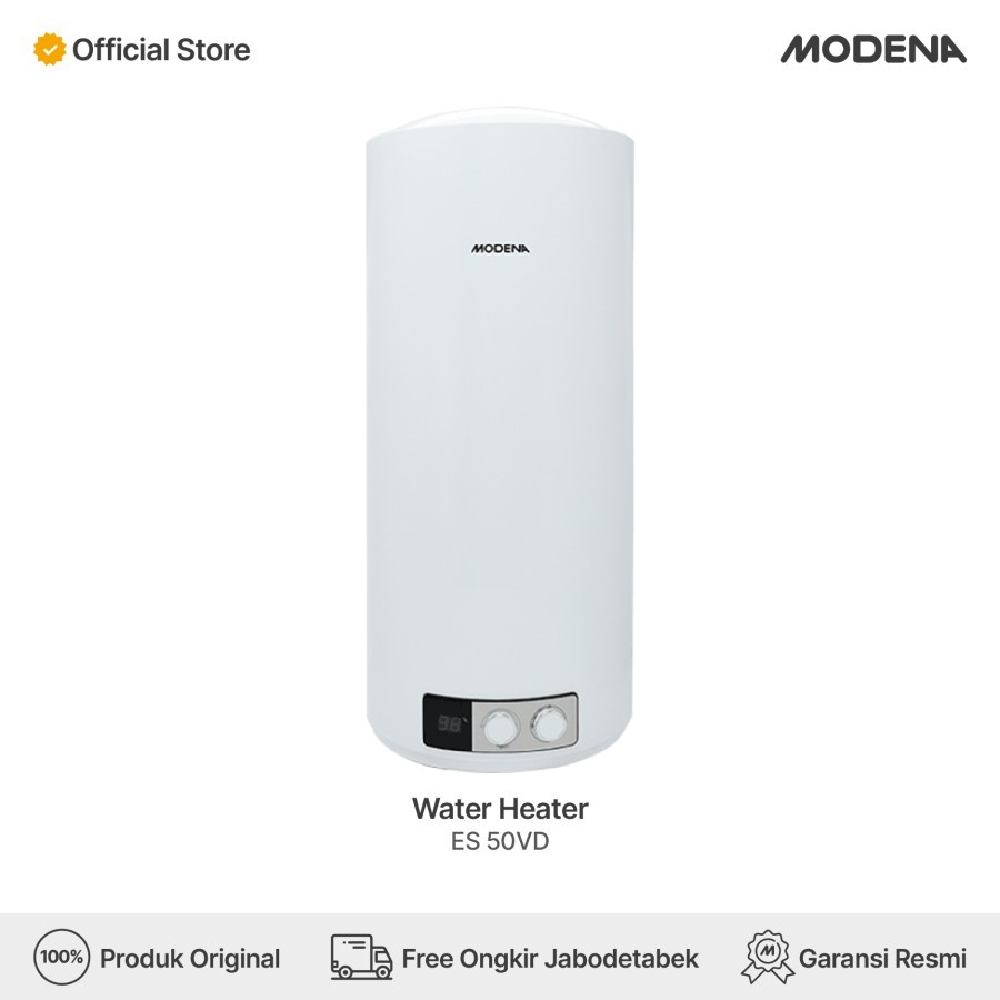 Jual MODENA Water Heater Listrik 50 Liter - ES50VD | Renos