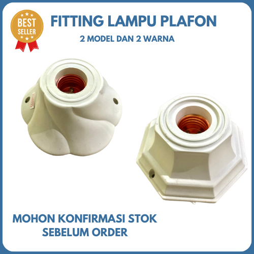 Jual Fitting Lampu Plafon , Fitting Lampu | Renos