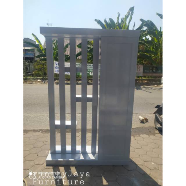 Jual Lemari Sekat Ruangan Partisi Kayu Cat Duco | Renos