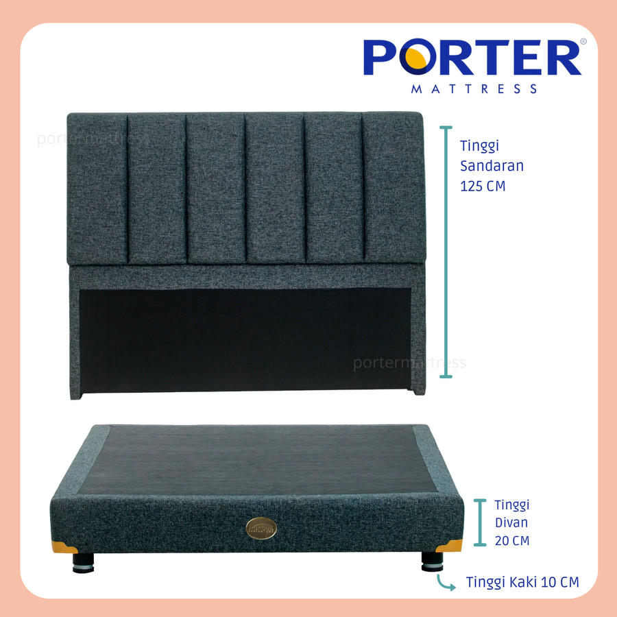 Jual Divan Sandaran PORTER Sigma | Renos