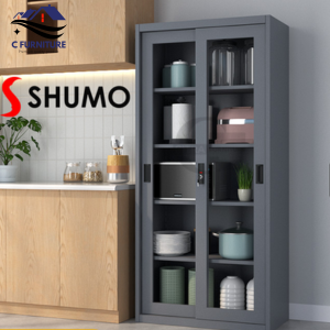 Jual SHUMO ® Lemari Dapur Besi Serba guna | Rak Piring Minimalis ...