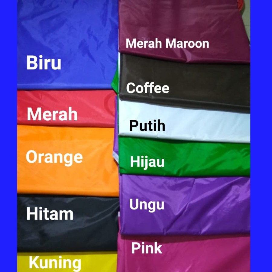 Jual Kain Terpal Tenda Ukuran 3x3 meter | Renos