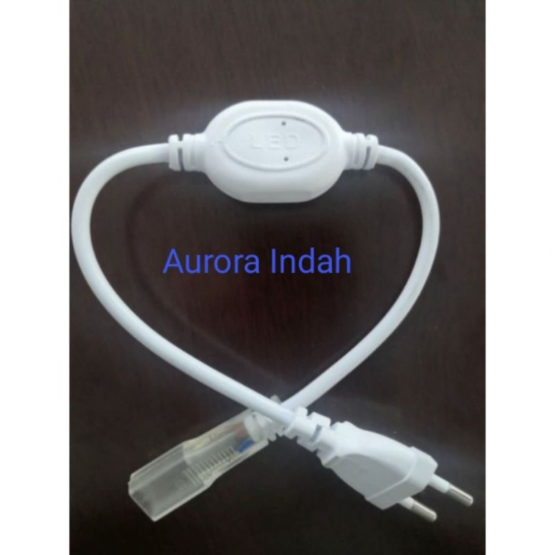 Jual Socket Colokan Strip Lampu 3528/5050 220V Adaptor Lampu Strip ...