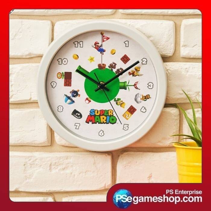 Jual Ichiban Kuji Super Mario Sounding Wall Clock / Jam | Renos
