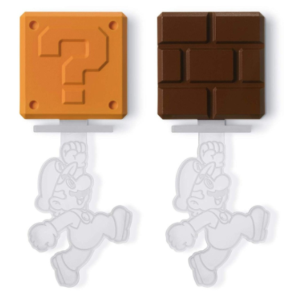 Jual Super Mario Home & Party Silicon Tray Set (Block) | Renos