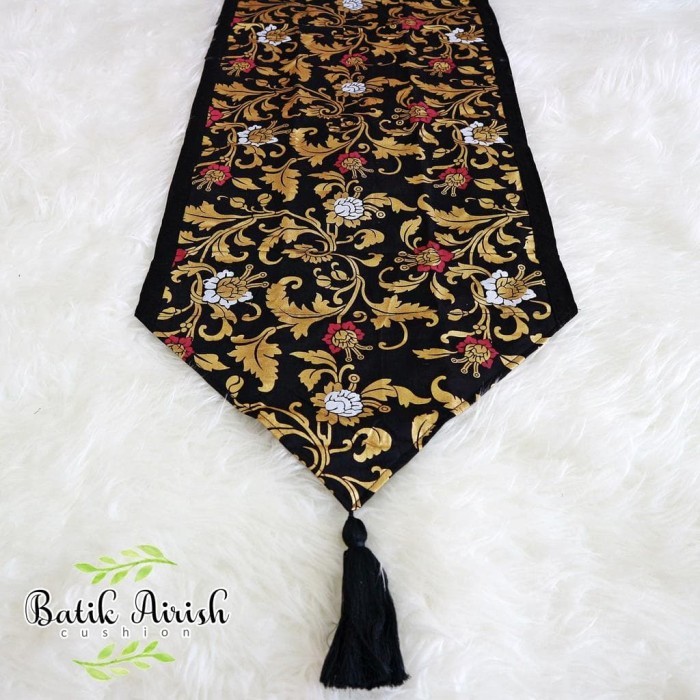 Jual TABLE RUNNER Batik | Taplak Meja Tamu Batik uk. 150x40 cm | Prada ...