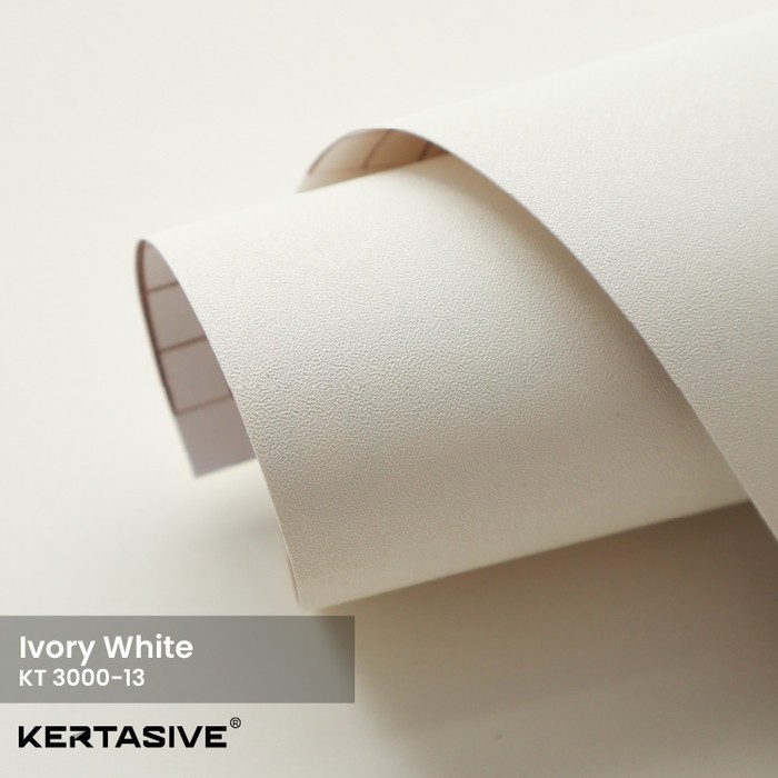Jual IVORY WHITE - PVC INTERIOR FILM KERTASIVE ( 122 CM ) /M | Renos