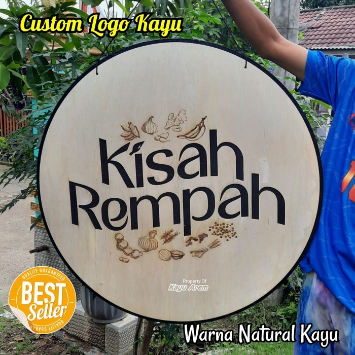 Jual Custom Sign Logo,Nama,Tulisan Kayu | Papan Penanda Cafe,Resto ...