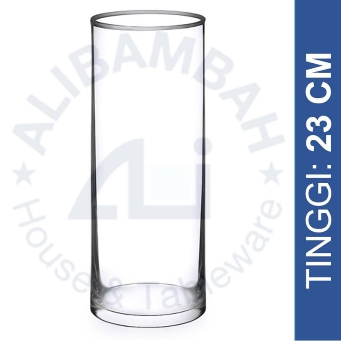 Jual Vas Bunga Kaca Alibambah - Bambu B-1 | Renos