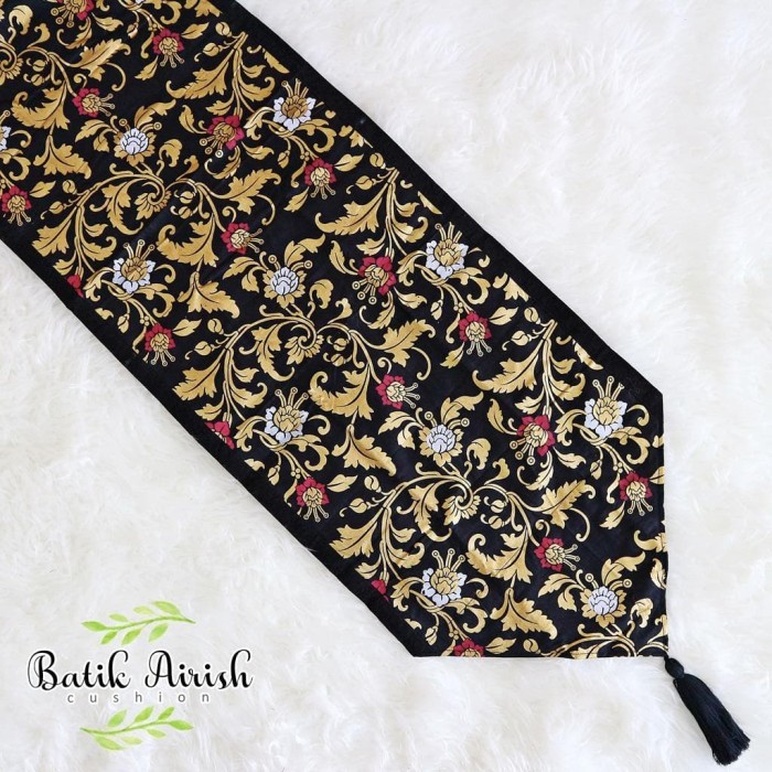 Jual TABLE RUNNER Batik | Taplak Meja Tamu Batik uk. 150x40 cm | Prada Bali | Renos