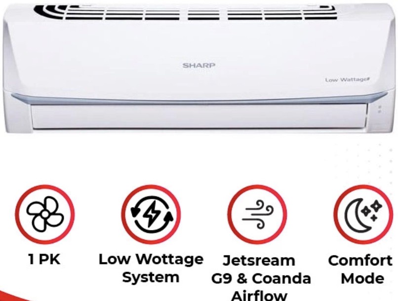 Jual SHARP AC Sayonara Panas J60 Series 1 PK - AH-A9UDL Indoor ...