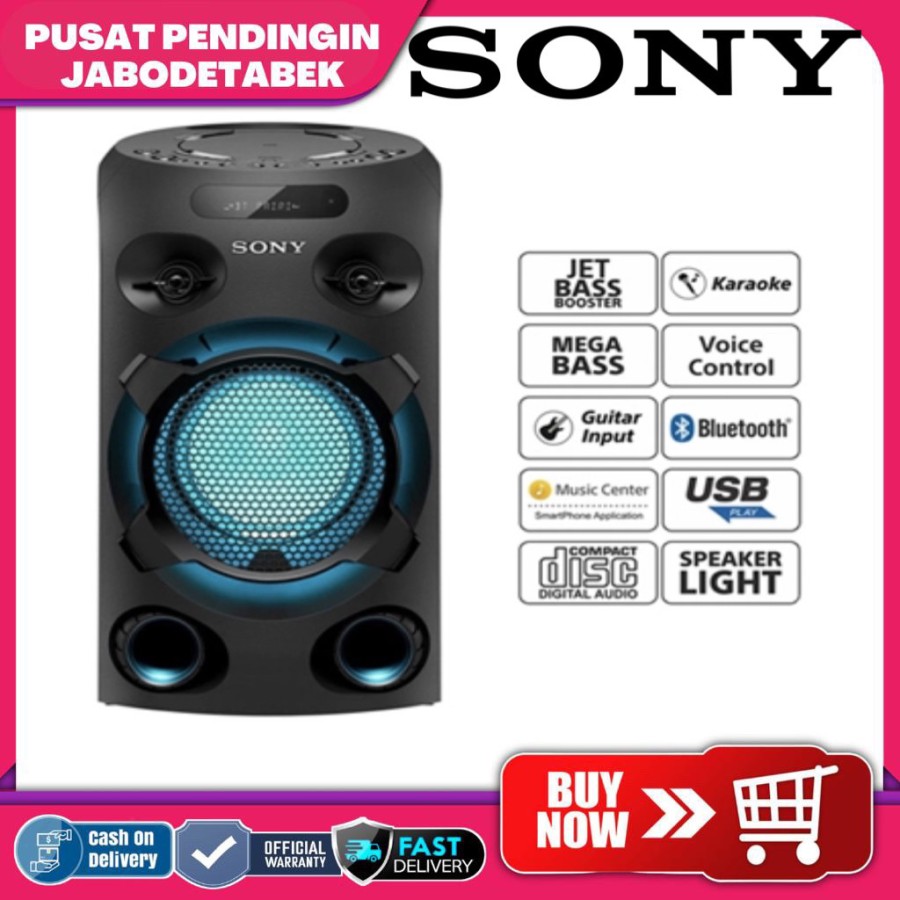 Jual SONY MHC-V02 High Power Audio System with BLUETOOTH Technology | Renos