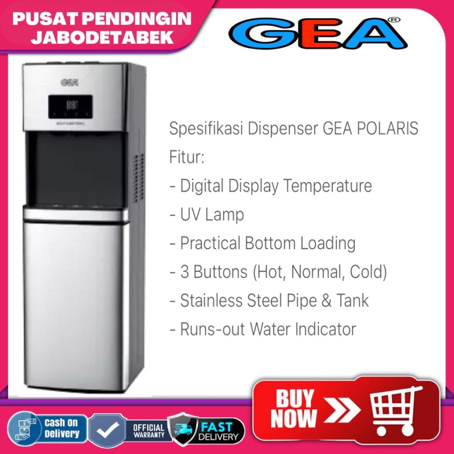 Jual Dispenser GEA POLARIS | Renos