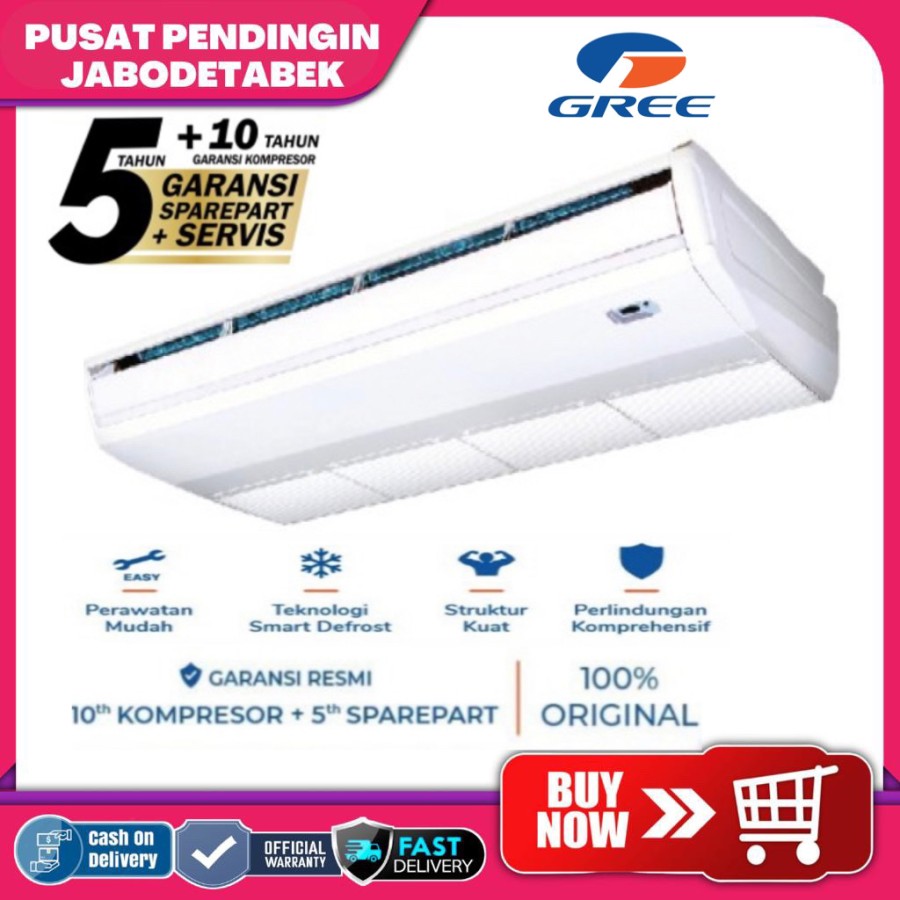 Jual GREE U-Match Cassette 6PK - 3D Teknologi - 360° air discharge ...