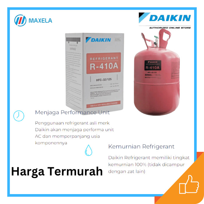 Jual Refrigerant Daikin R410a isi 10 Kg original | Renos