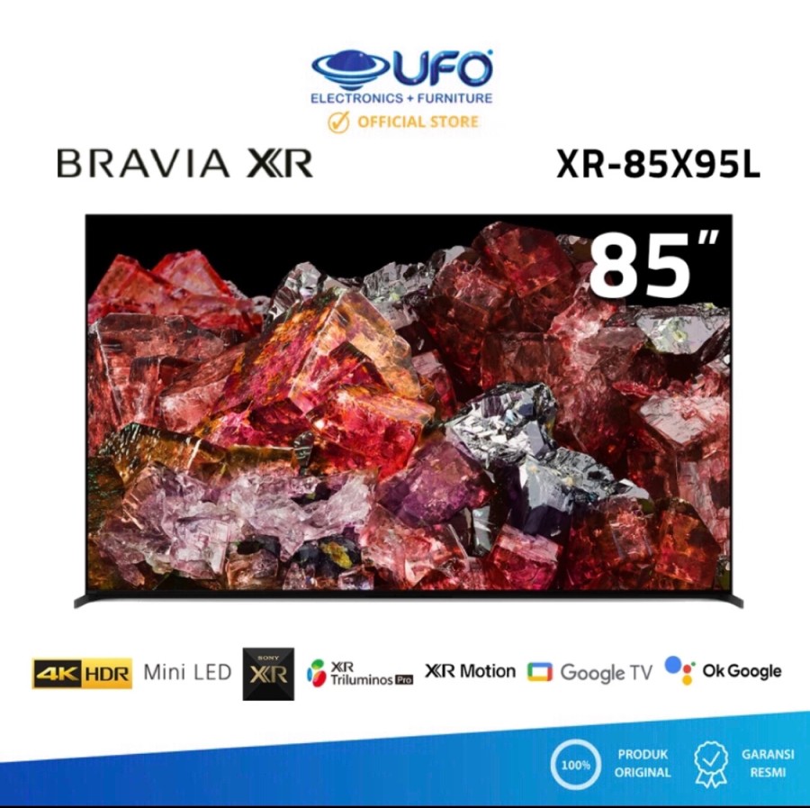 Jual SONY TV Bravia X95L || XR 85 X95L || XR85X95L || XR85 X95L 4K HDR ...