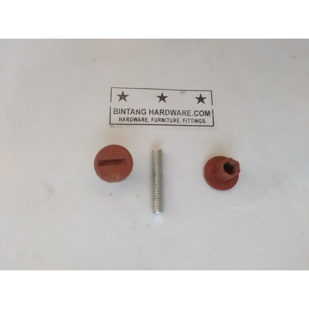 Jual Baut Sambung Baut Tembus Connecting Bolt Knockdown Besi Plastik ...