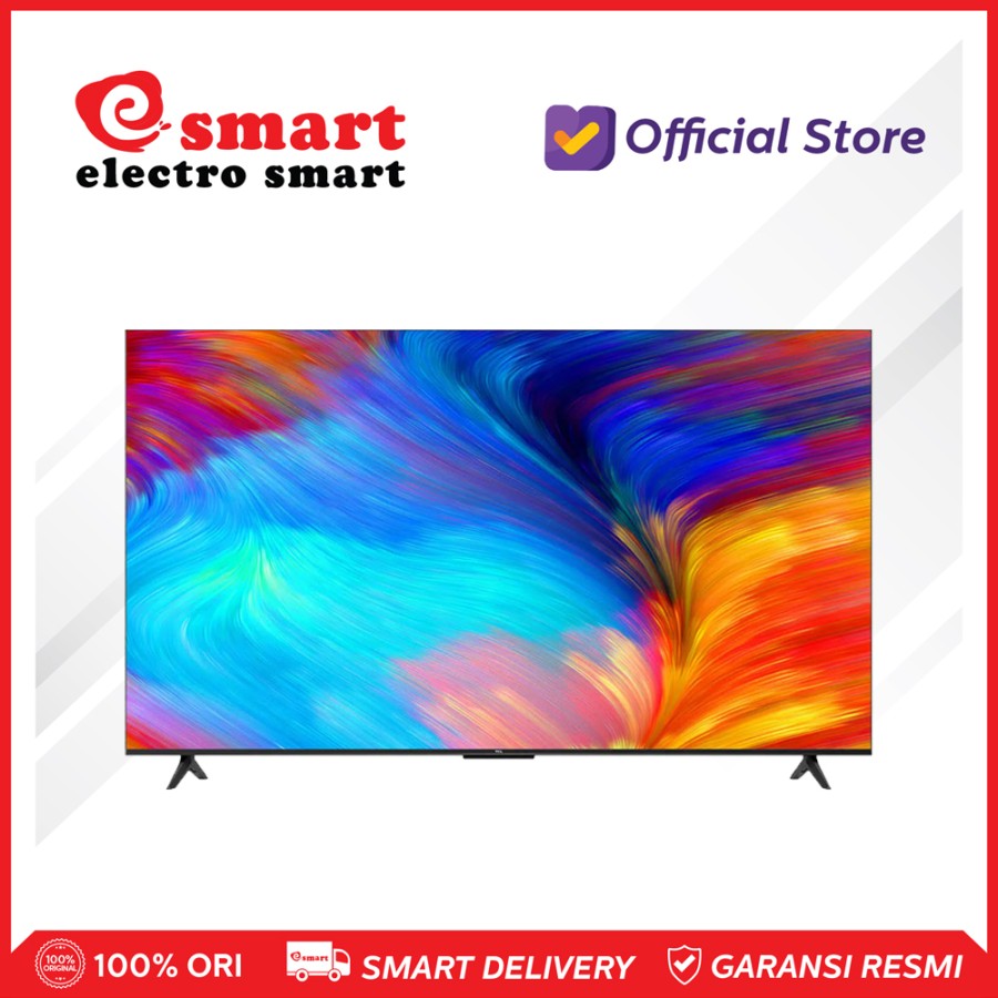 Jual TCL 75P635 75" GOOGLE TV 75 INCH FRAME EDGELESS SMART TV 75" UHD ...
