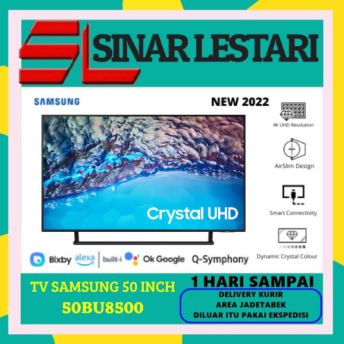 Jual SAMSUNG 50bu8500 SMART TV 50 INCH CRYSTAL UHD 4K SLIM // 50au9000 | Renos