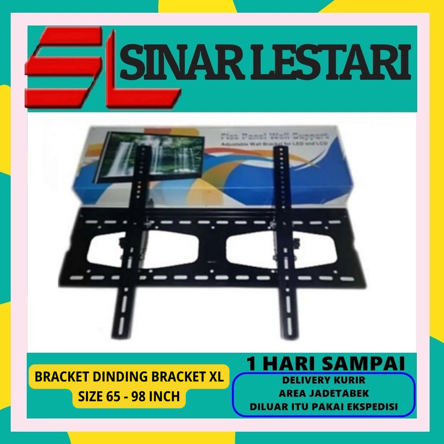 Jual BRACKET TV DINDING BRACKET XL SIZE 65 INCH - 98 INCH | Renos