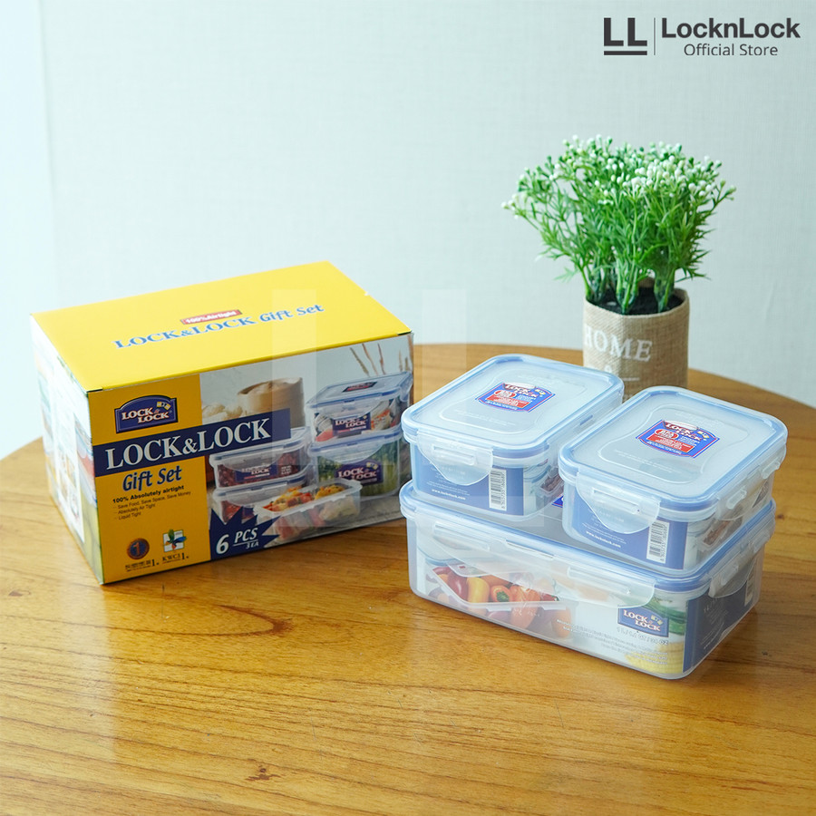 Jual LocknLock Gift Set Set isi 3 - HPL817R03 | Renos