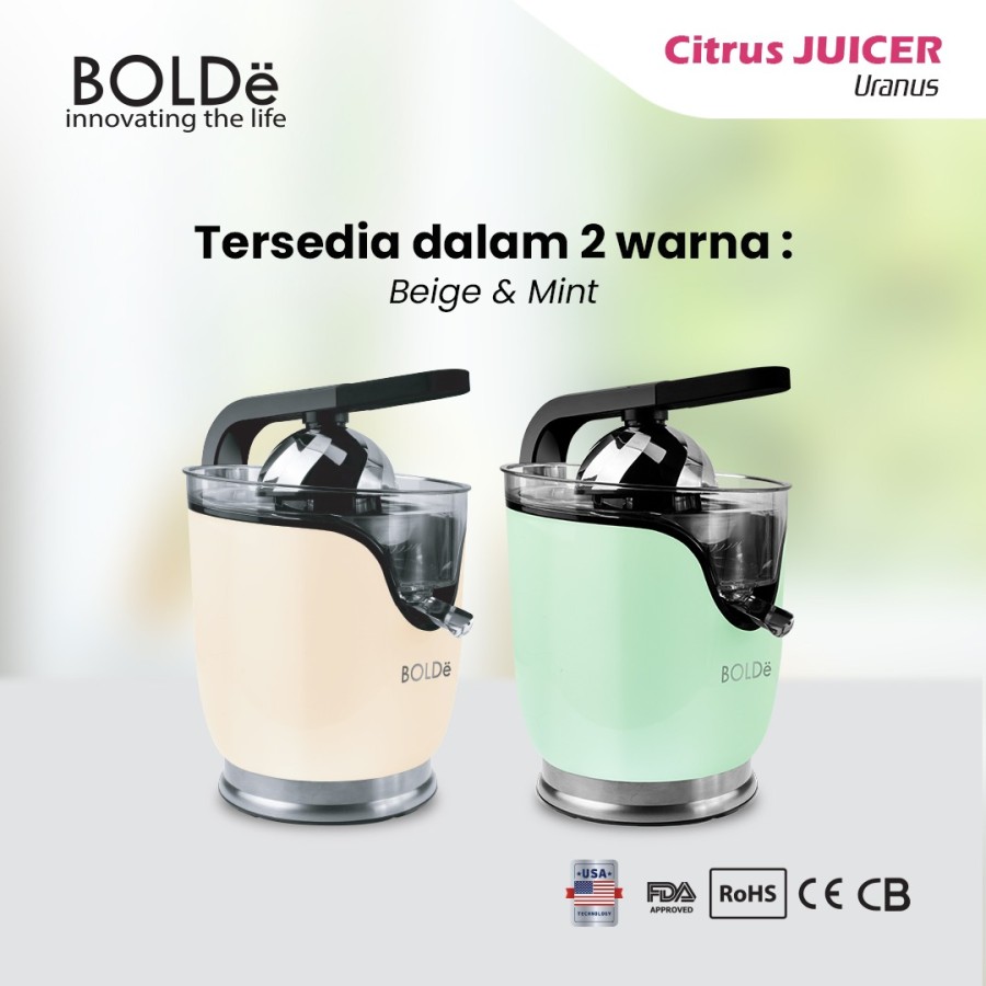 Jual BOLDe Super Electric Citrus Juicer Uranus | Renos