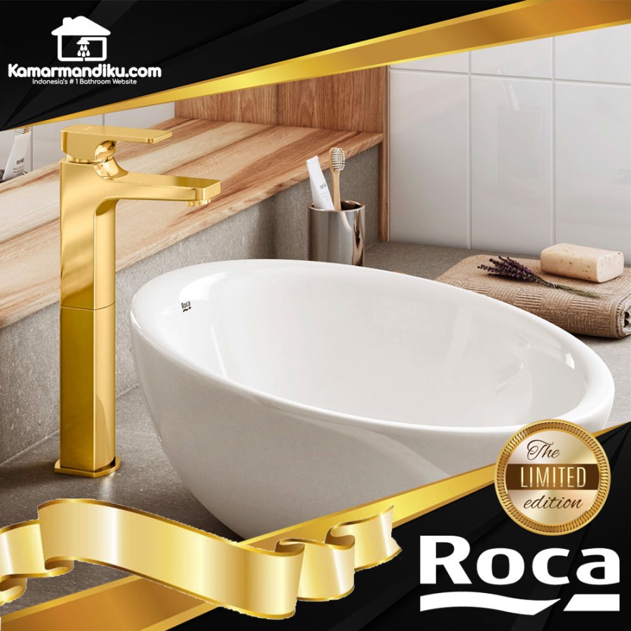 Jual Roca Wastafel Set Gold Series Limited Edition Wash Basin Spanyol 1 ...