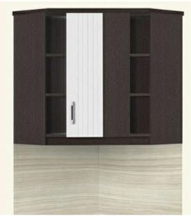 Jual RAK DAPUR SUDUT KITCHENSET ATAS 1 PINTU SIKU | Renos
