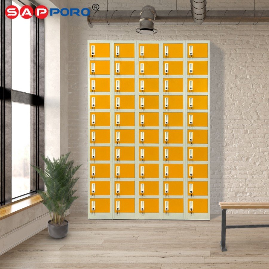 Jual SAPPORO HANNOVER - Loker Besi 50 Pintu | Steel Locker 50 Doors | Renos
