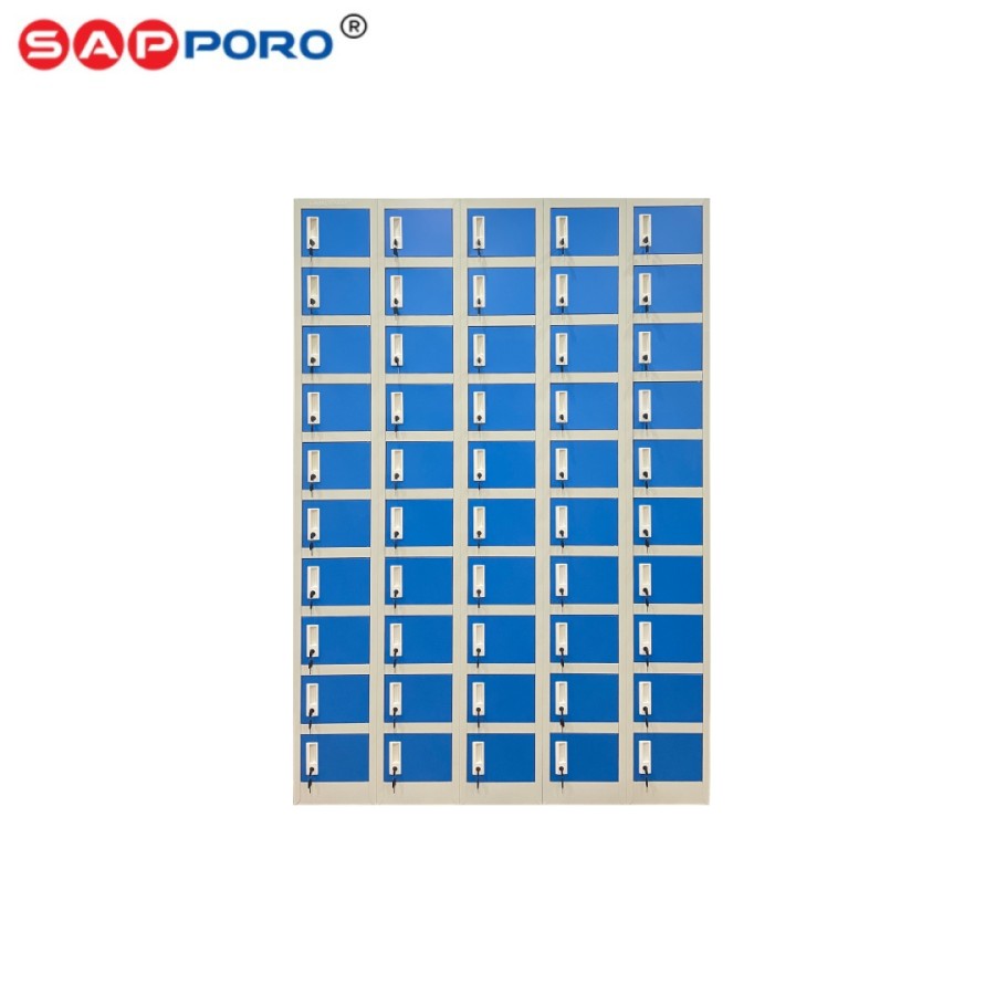 Jual SAPPORO HANNOVER - Loker Besi 50 Pintu | Steel Locker 50 Doors | Renos