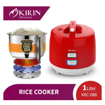 Jual Kirin Rice Cooker 1 Liter KRC-088 | Renos
