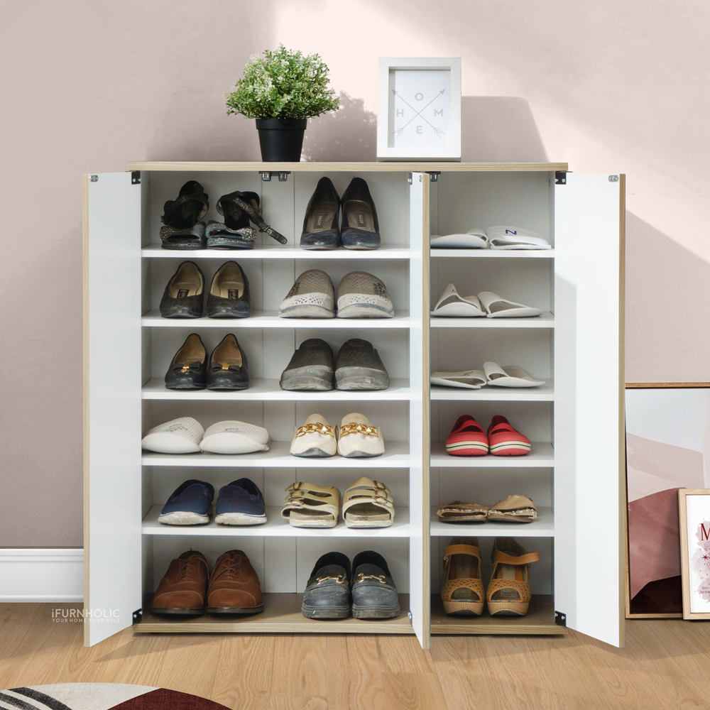 Jual iFURNHOLIC Sassy Shoe Cabinet 800 l Lemari Sepatu Minimalis ...