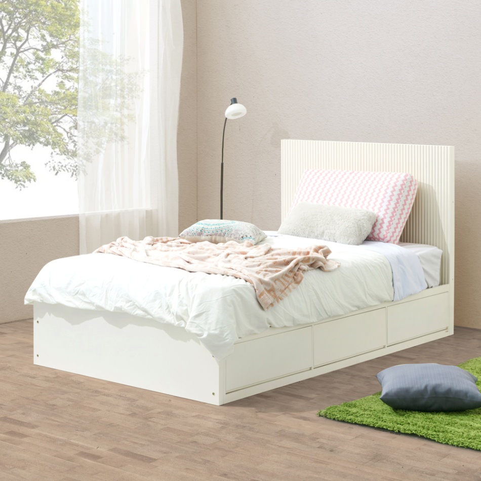 Jual IFURNHOLIC Faye Single Bed 120 | Dipan Laci Tempat Tidur | Divan ...