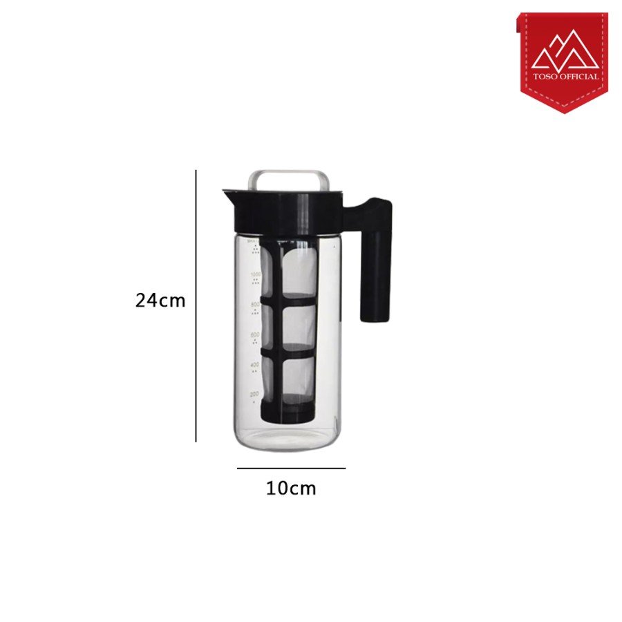 Jual COLD BREW COFFEE MAKER 1300ML KOPI TEH CONCENTRATE MAKER ALAT KOPI ...