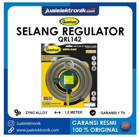 Jual Quantum - QRL142 Selang Gas Paket Meter | Renos