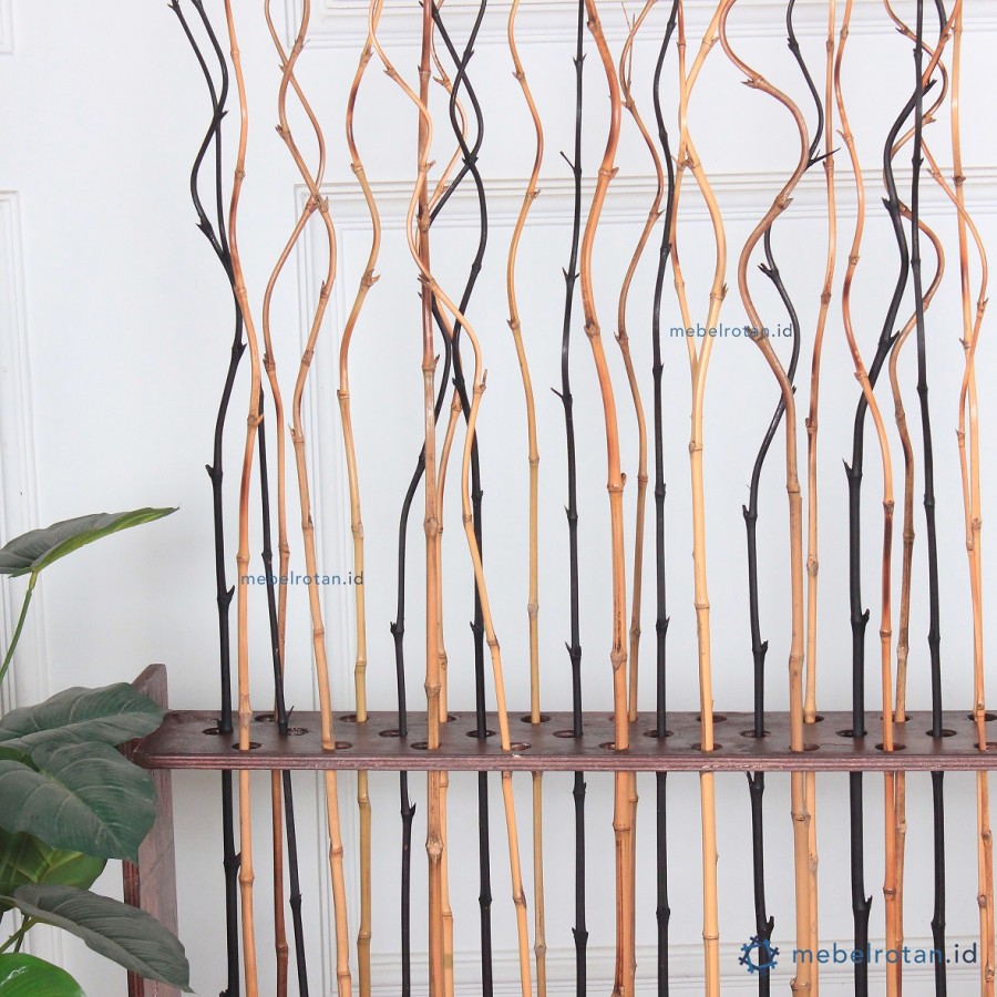 Jual Penyekat Ruangan Ranting Bambu | Sekat Dekorasi Vintage | Renos