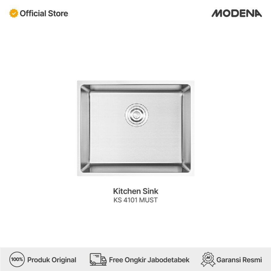 Jual MODENA Kitchen Sink - KS 4101 MUST | Renos