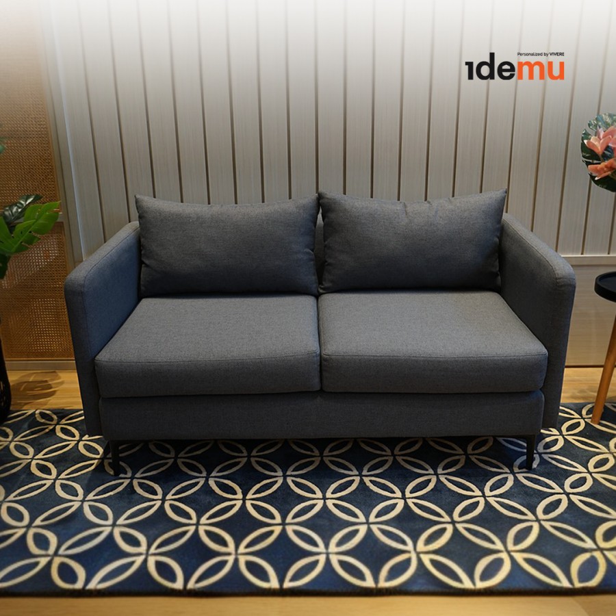 Jual IDEMU Davon Sofa 2 Seater Furniture Minimalis | Renos